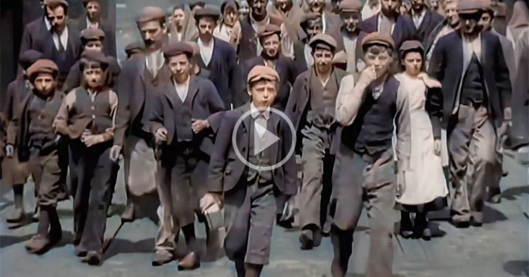 Laborers in Victorian England, 1901 Colorized and Upscaled to 60 FPS ...